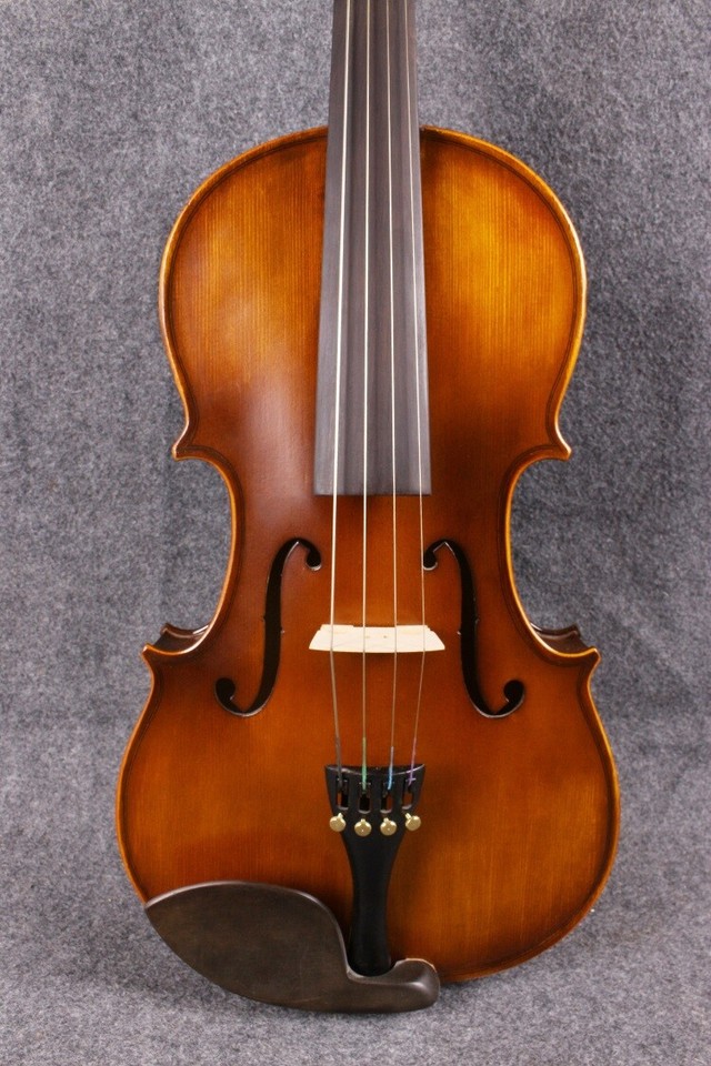 Advance 16.5 inch Viola Full Size Solid Maple Spruce Viola Case Bow New ...