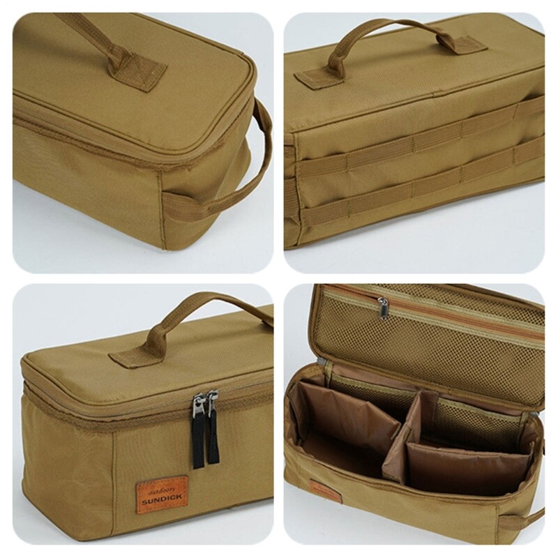 Outdoors Portable Camping Cooker Storage Bag Oxford-Cloth Travel ...