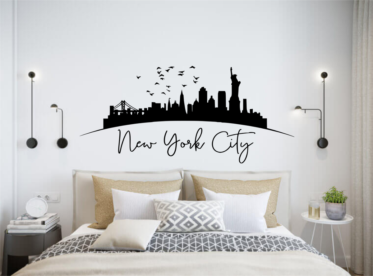 New York City Wall Decals And Graphics Wall Designer | Cities Of The