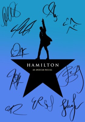 HAMILTON MUSICAL MOVIE FULL CAST SIGNED AUTOGRAPHED PHOTO PRINT | eBay UK