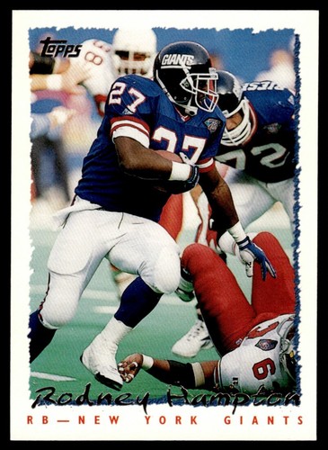 1995 Topps Rodney Hampton New York Giants #370 | eBay