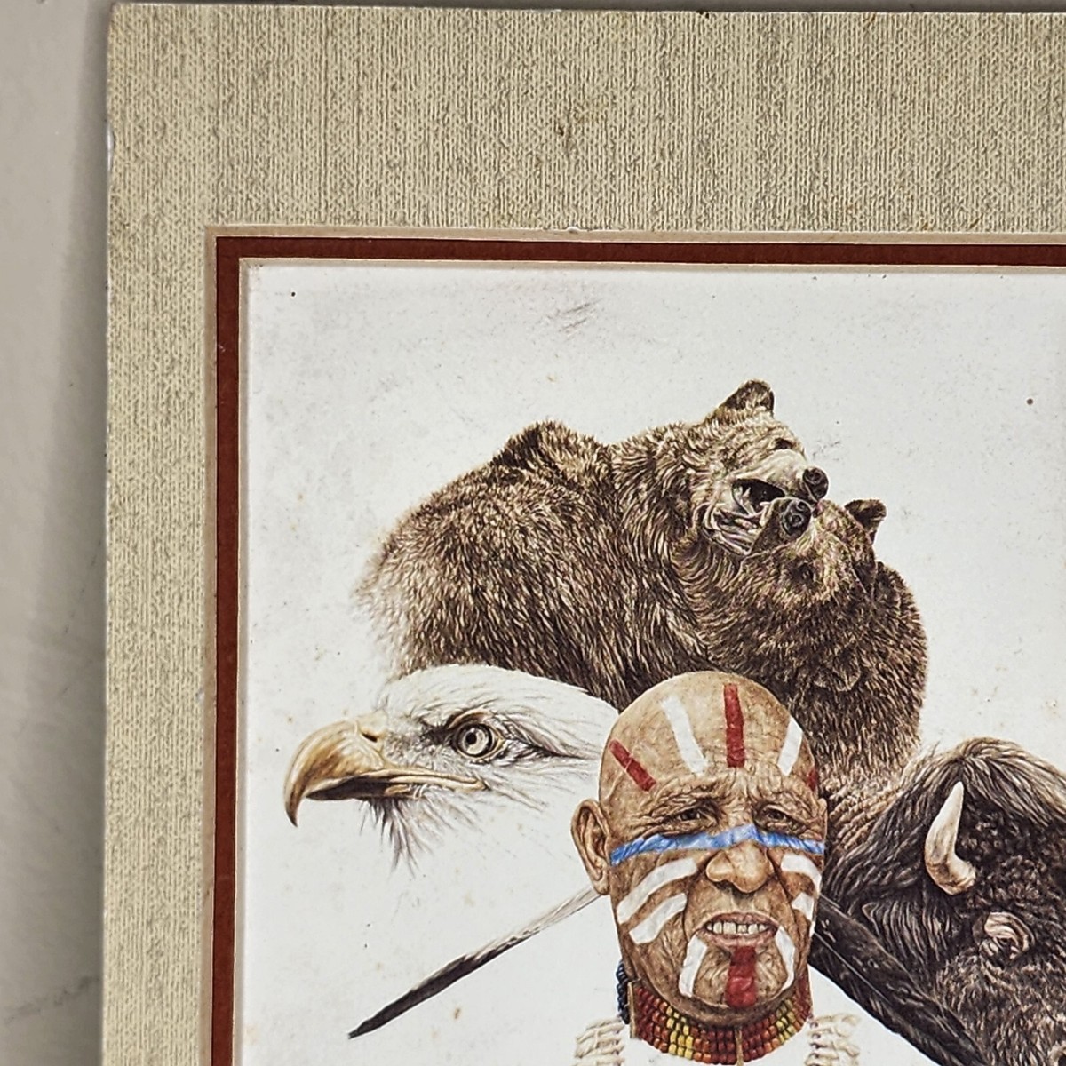 Wildlife Art Prints Native American Indian Wildlife Canvas Prints