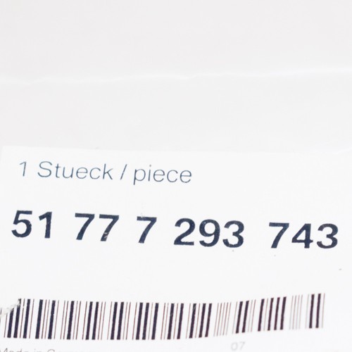 NEW BMW 3 GT F34 LEFT ROCKER MOLDING SUPPORT 51777293743 7293743 OEM | eBay