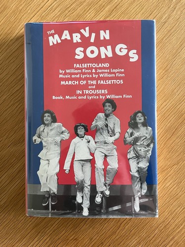 The Marvin Songs by William Finn & James Lapine, 1989,HC & DJ ...