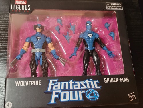 Marvel Legends Fantastic Four Wolverine and Spider-Man 2-Pack | eBay