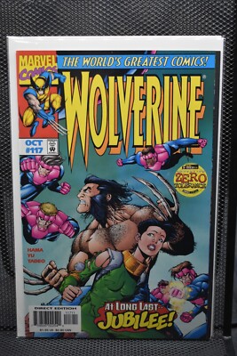 Wolverine #117 Direct Marvel 1997 Logan X-Men Adamantium Zero Tolerance ...