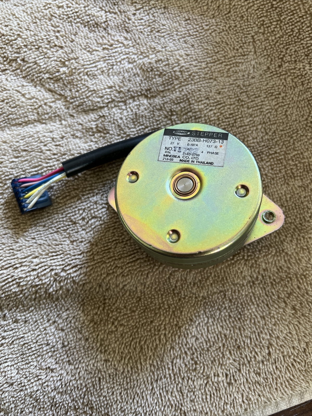 Minebea Astrosyn Stepper Motor 23BB-H073-13 27V for sale online | eBay