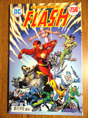 The Flash #750 Lopez 1970s Variant Cover Key NM 1st Print Point Verse ...