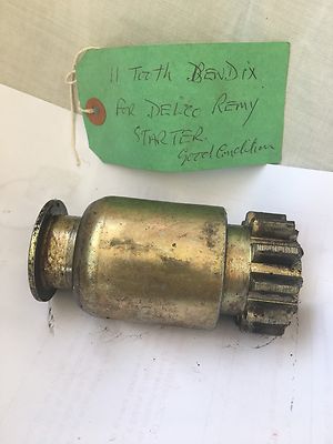 BUTEC 852959 DELCO REMY 1918079 11 TOOTH BENDIX FOR 40MT 24v STARTER ...