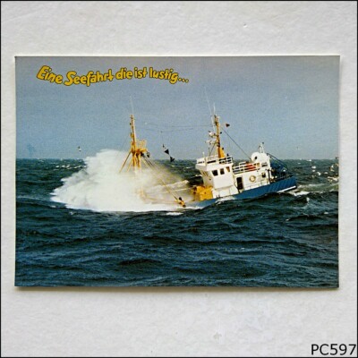 Eine Seefahrt die ist lustig... Postcard (P597) | eBay