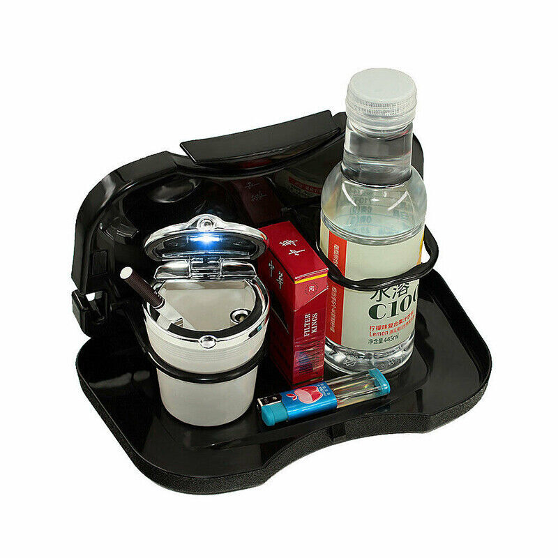 Auto Car Cup Holder New Back Seat Tray Table Stand Desk Drink Food ...