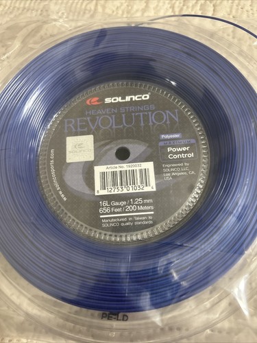 Solinco Revolution 16L 1.25mm 656 feet / 200m Tennis String Reel | eBay