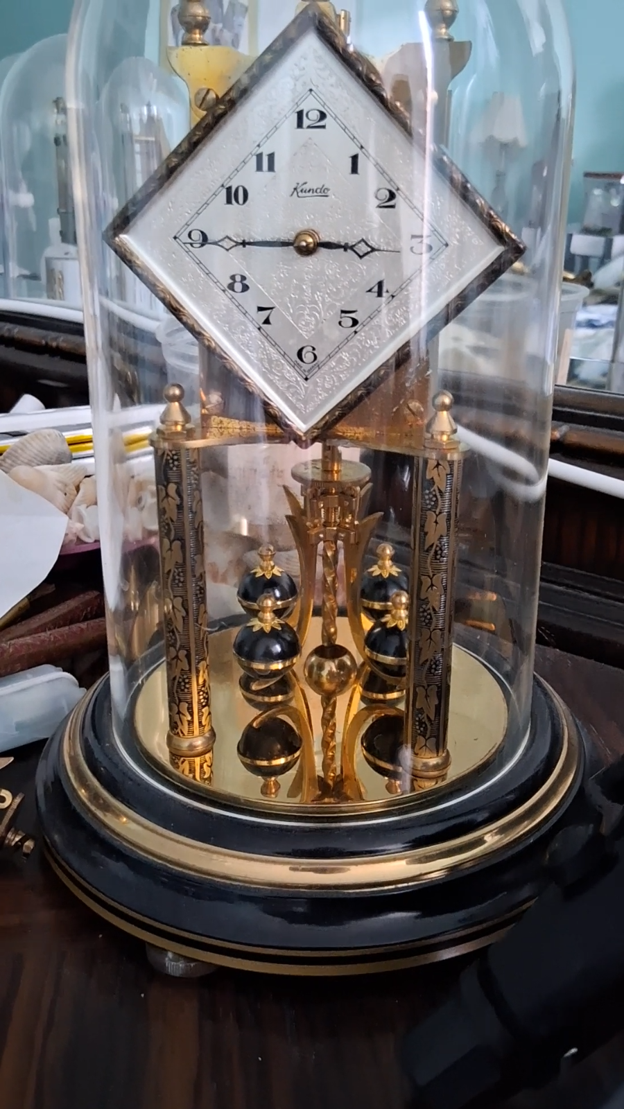 VINTAGE KUNDO ANNIVERSARY CLOCK only one of its kind! Romb just listed ...