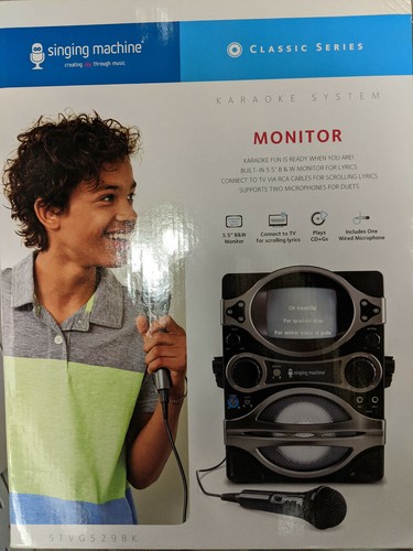 The Singing Machine STVG529BK Karaoke System Classic Series | eBay