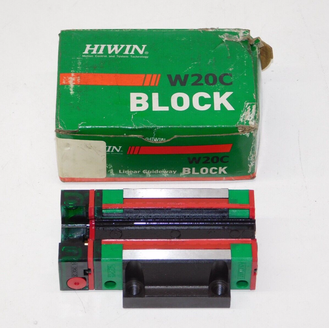 Hiwin W20C Rail Block Slider Linear Guideway Hgw20cczo Machinist Lathe ...