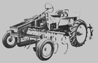 Brochure Hefty G Rear Engine Cultivator 1 Row Tractor Allis G John Blue ...