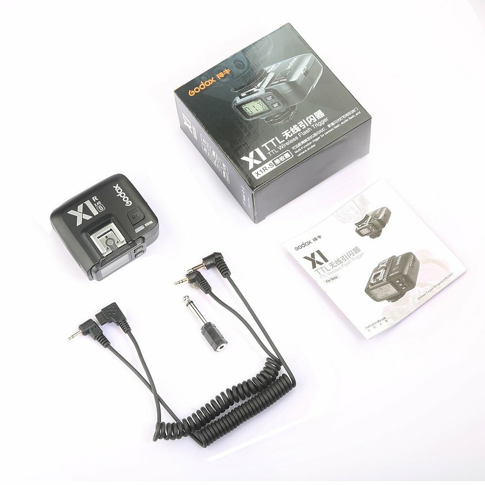 GODOX X1R-S TTL 2.4G High Speed Wireless Remote Flash Trigger Receiver ...