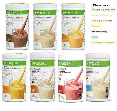 HERBAL FORMULA 1 HEALTHY MEAL REPLACEMENT SHAKE MIX 500g ALL FLAVORS ...