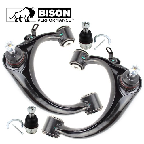 Bison Performance 4pc Front Upper Control Arm and Lower Ball Joint Kit ...