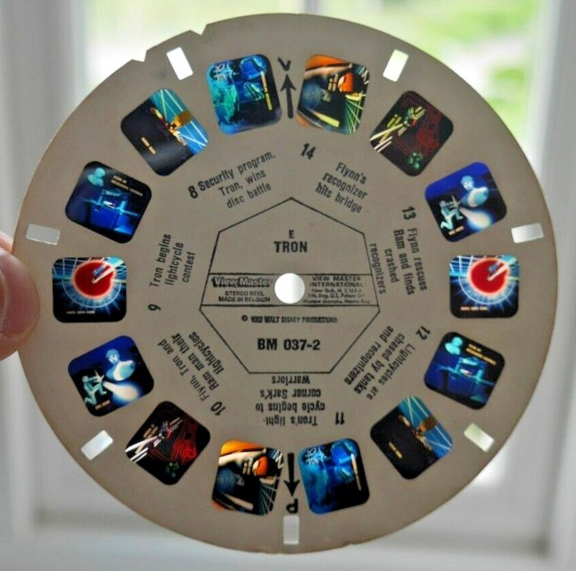 Viewmaster Tron 1980s Pack With 21 3d PICS From Film RARE for sale ...
