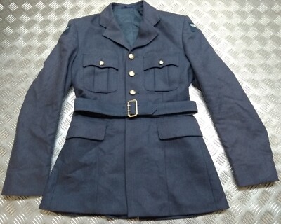 RAF No1 Jacket British Air Force Blue OA Other Airmen No Rank Insignia ...