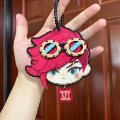 Arcane: League of Legends - Vi Knitted Pendant Keychain Accessory Gift ...
