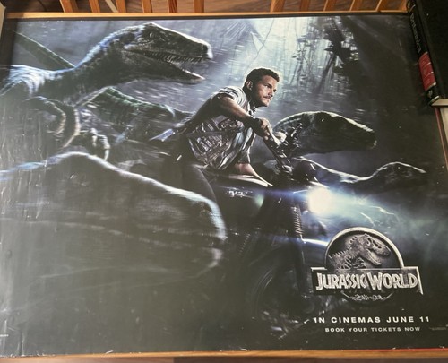 Jurassic World Original Cinema Teaser Poster / Quad | eBay