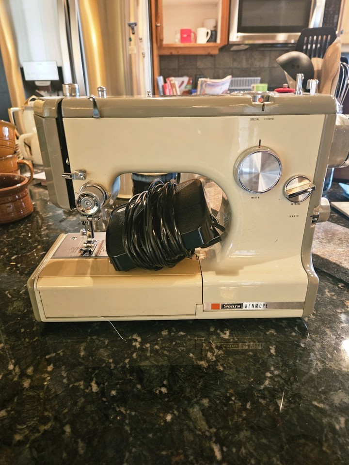 Sears Kenmore Vintage Sewing Machine Model 158 | eBay