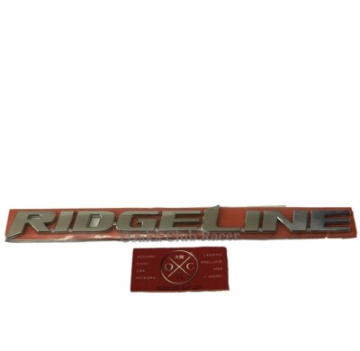 New Genuine OEM 06-14 Honda Ridgeline Rear Emblem Tailgate Badge 07 08 ...