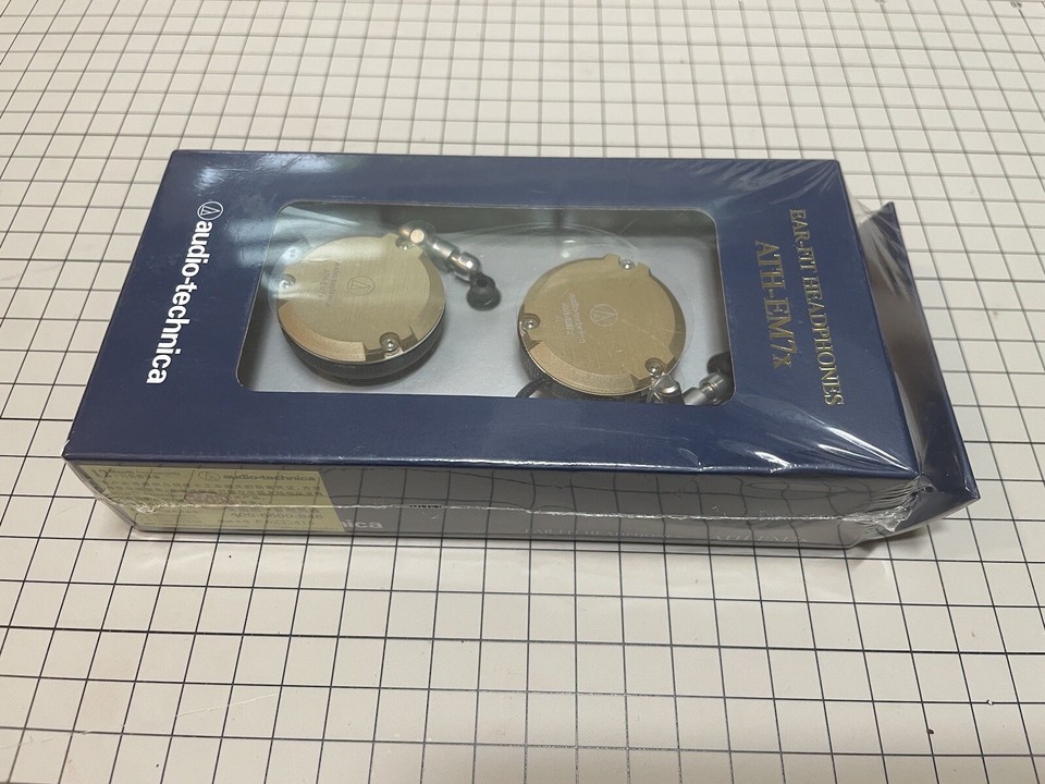 Audio-Technica ATH-EM7 X GOLD RARE Persona 3 Protagonist Earphone EM7X ...