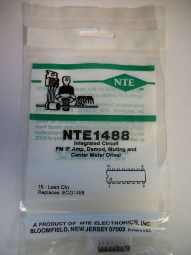 NTE Electronics - NTE1465 NTE1466 NTE1469 NTE1471 NTE1486 NTE1488 | eBay
