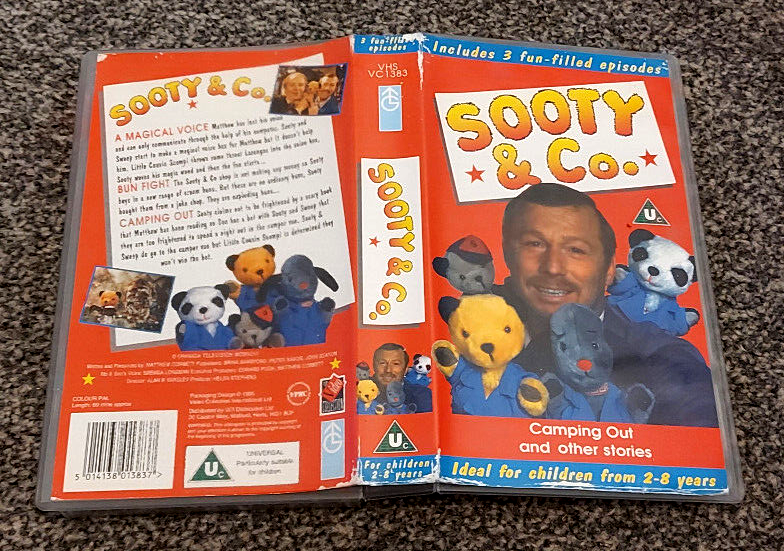 Sooty And Co - Camping Out And Other Stories (VHS, 1995) for sale ...