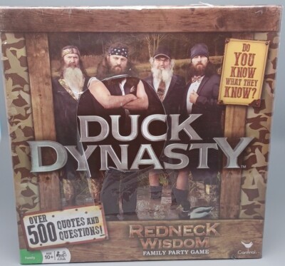 Duck Dynasty NEW Redneck Wisdom Family Party Game Factory Sealed | eBay