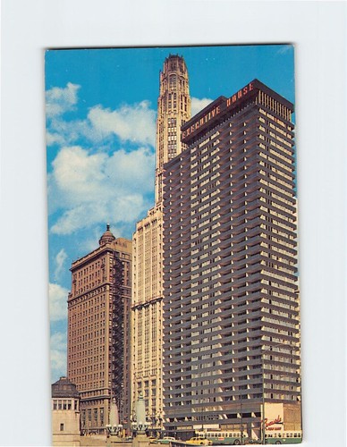 Postcard Executive House Chicago Illinois USA | eBay