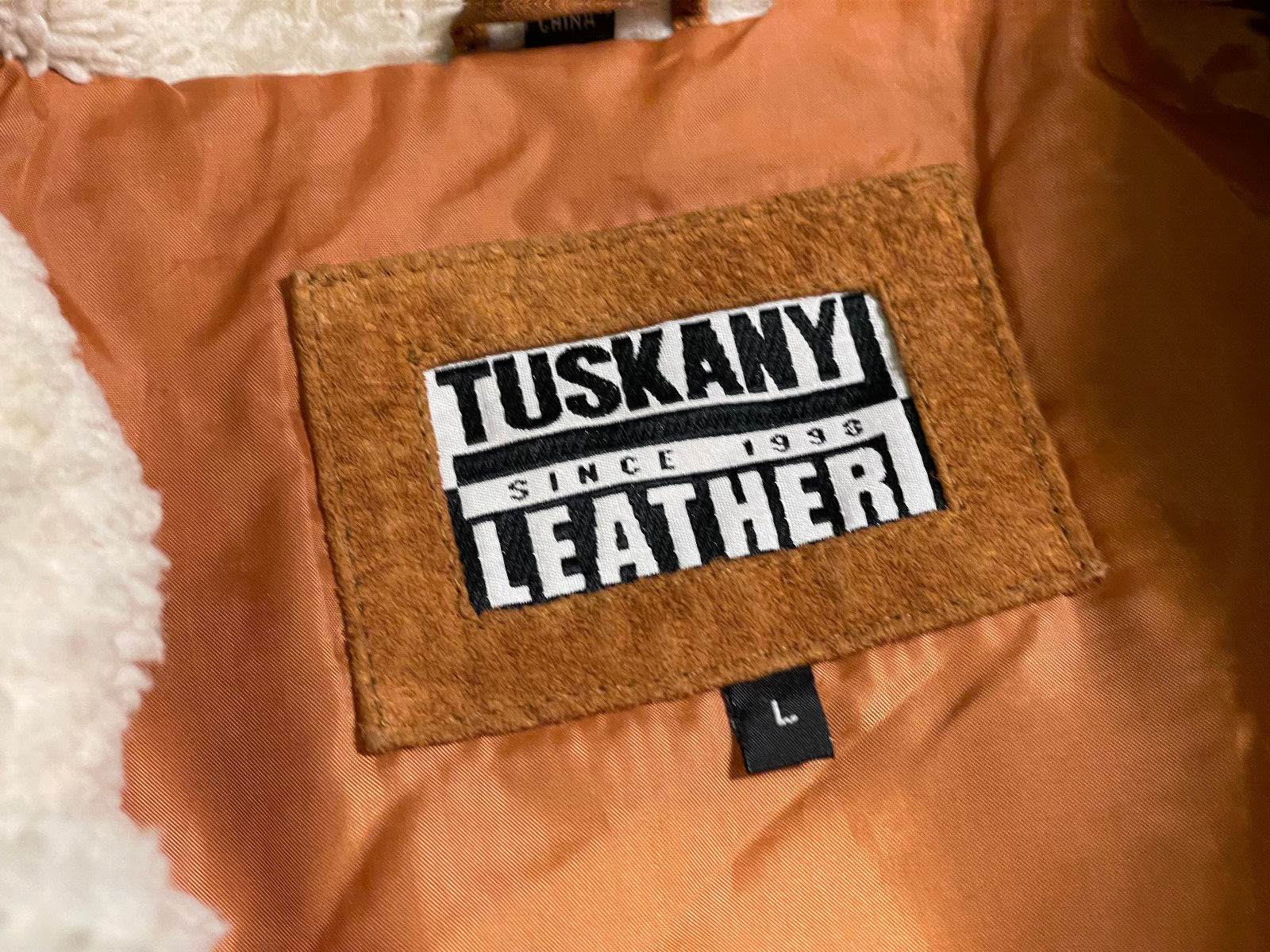 Vintage Southwest Tuskany Leather Jacket Western Azte… - Gem