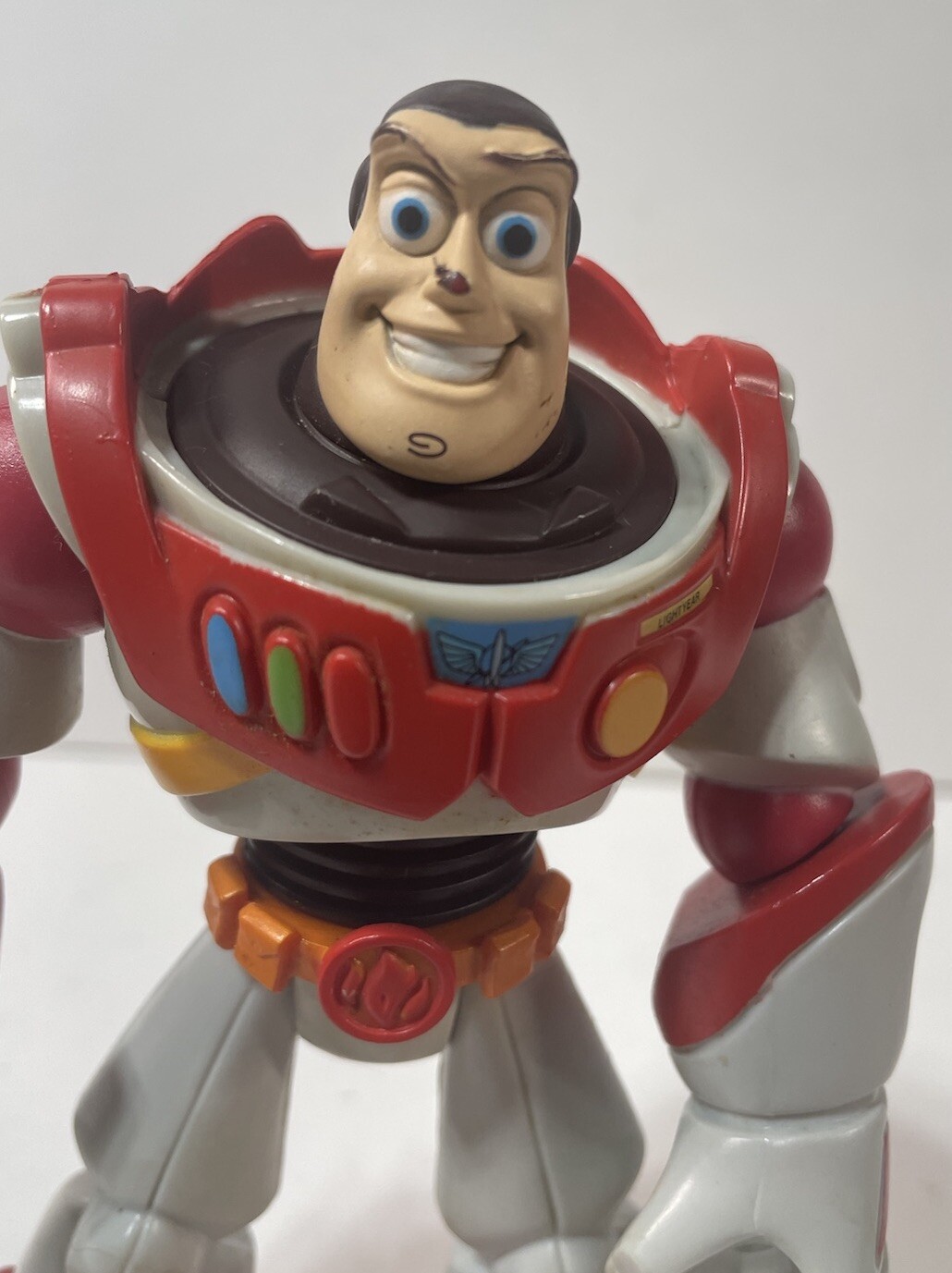 2006 Disney Buzz Lightyear Fire Fighting Red Leader Action Figure | eBay