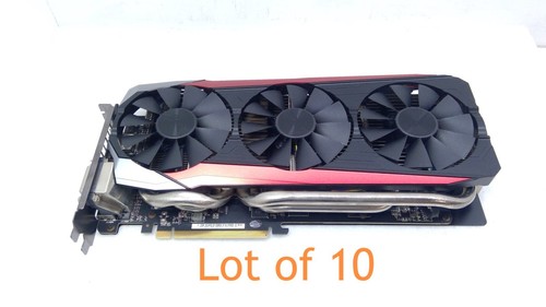 Lot of 10 ASUS AMD Radeon R9 390X Gaming 8GB GDDR5 OC Graphics Card GPU ...