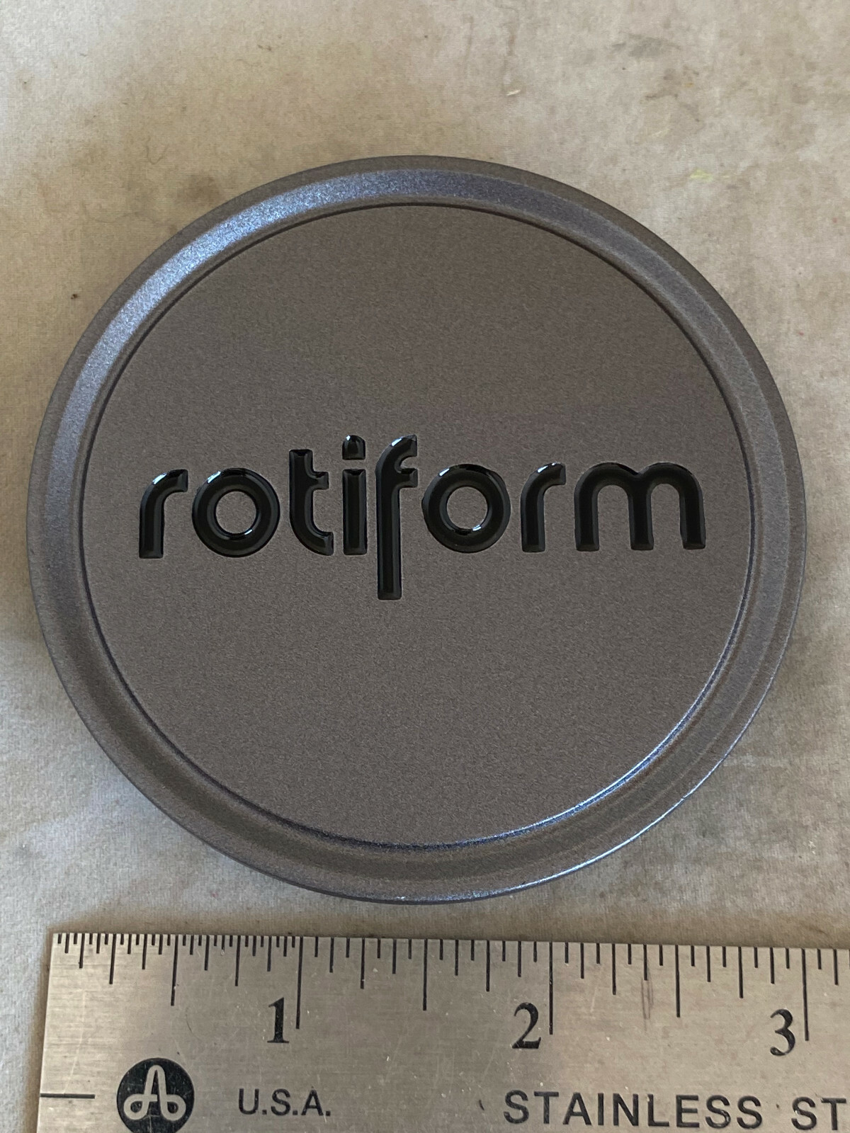 Rotiform Custom Wheels Wheel Rim Gunmetal Hub Cover Center Cap 1015-09 ...