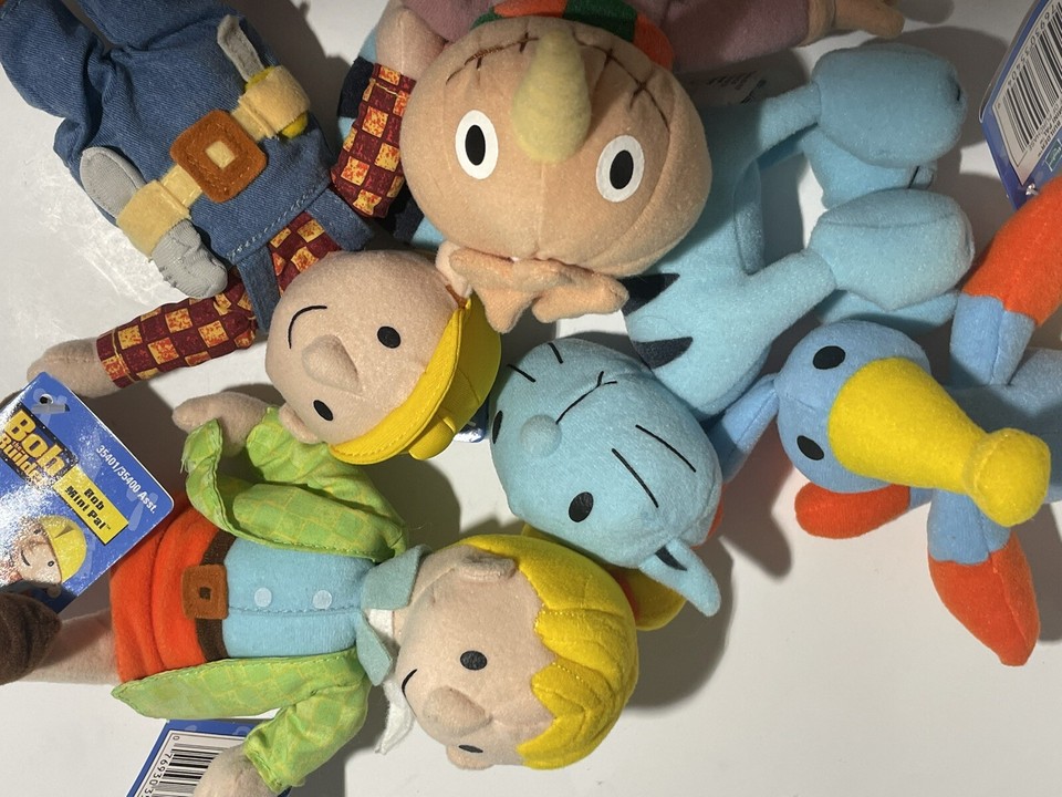 New Bob The Builder Plush Spud Pilchard Bird Wendy Vintage 2001 Fresh ...