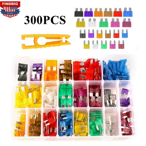 300X/600X Car Blade Fuse Assortment Assorted Kit Blade Set Auto Truck ...