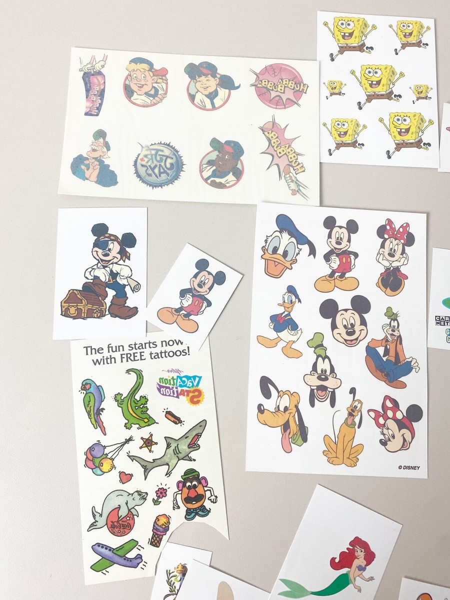 Disney Temporary Tattoos Tattoos Disney Wish | Thimble Toys