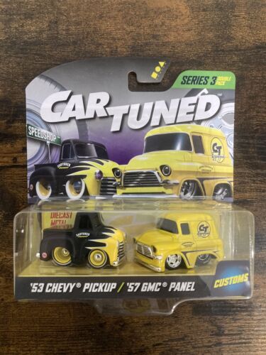 MGA Car Tuned Series 3 - ‘53 Chevy Pick Up/ ‘57 GMC Panel Van - 2 Pack ...