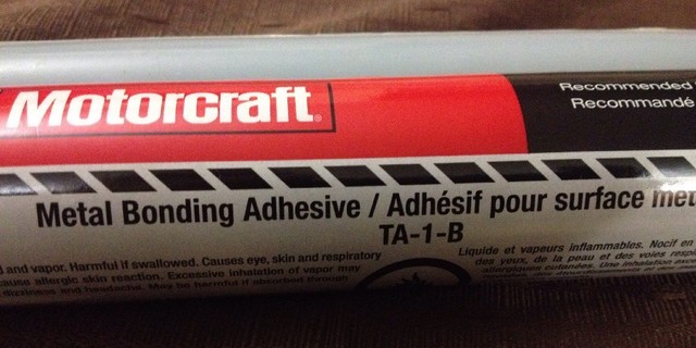 Motorcraft Metal Bonding Adhesive Ta-1-b Body Shop Ford Motor Company ...