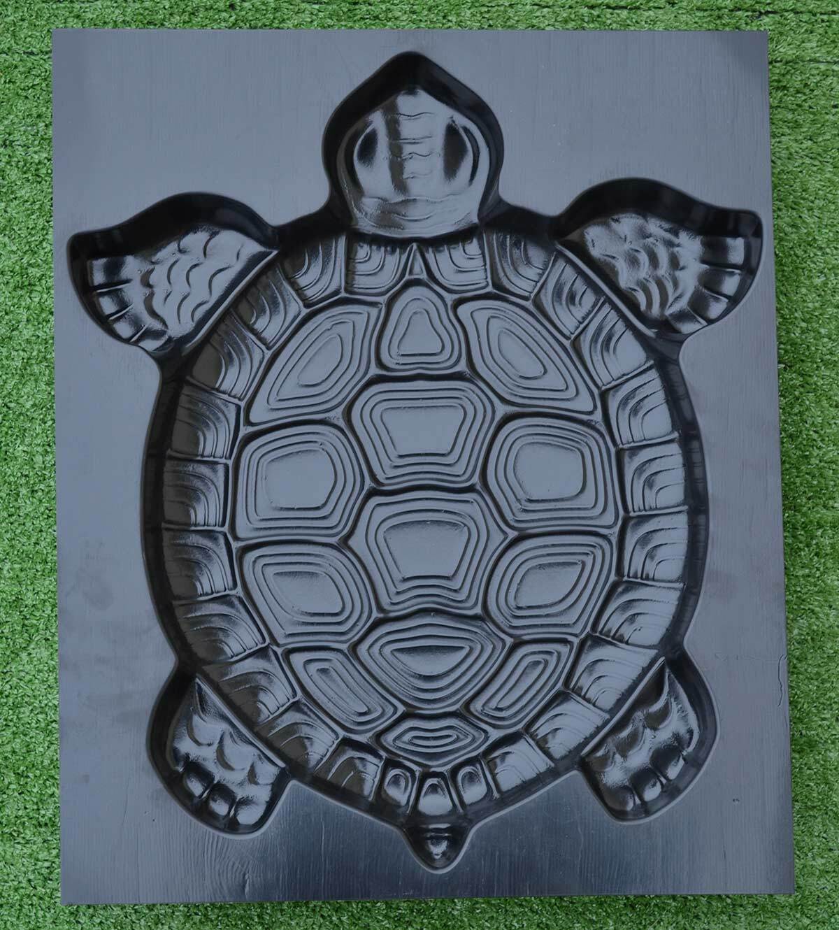 Concrete Mold Turtle Stepping Stone Cement Mould ABS Tortoise garden ...