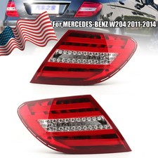 MERCEDES C Class W204 Sedan Coupe Rear Right Dimensions LED Lamp ...
