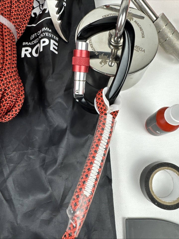 Pro Magnet Fishing Kit 3800 Omega Series with Grappling Hook BRAND NEW ...