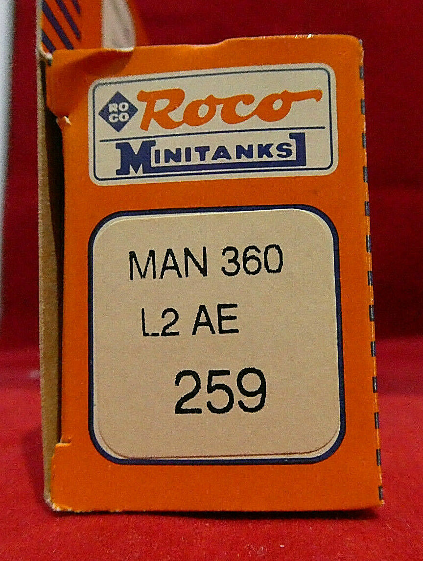 VINTAGE HO GAUGE Roco Minitanks #259 MAN360 L2 AE | eBay
