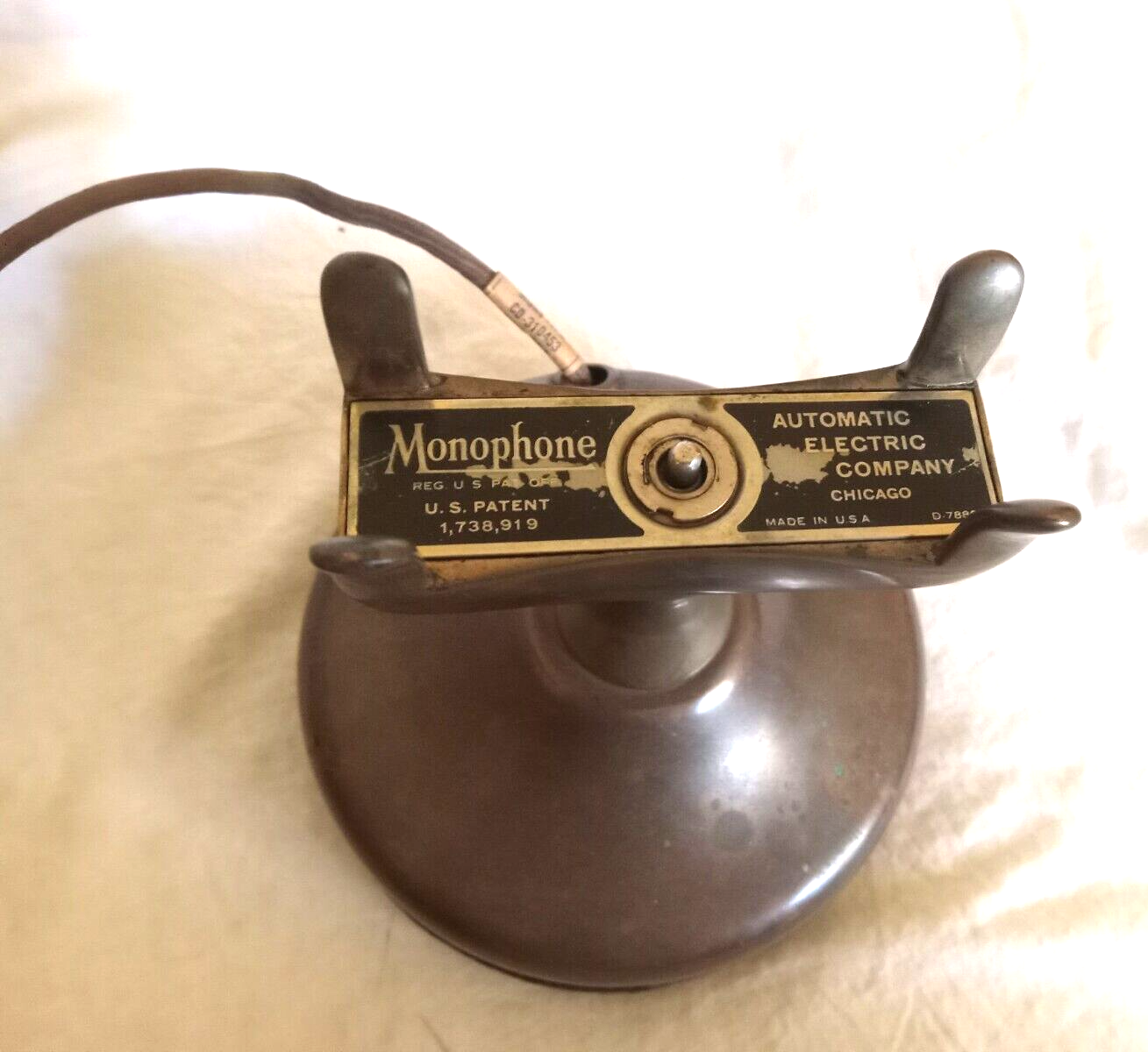 Small Round Base Automatic Electric Manual Telephone...cs | eBay