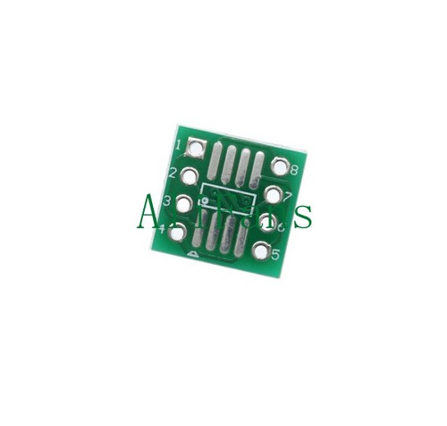 10PCS SOP8 SO8 SOIC8 To DIP8 Interposer Board PCB Board Plate Adapter ...