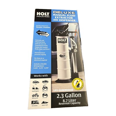 2.3 Gallon Manual Fluid Extractor and Dispenser Holt Industries | China ...